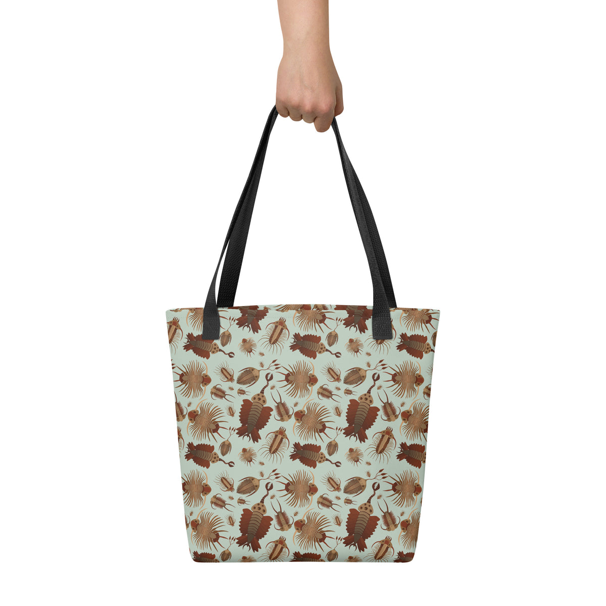 Cambrian Pattern Tote Bag - Green – ZOIC PalaeoTech Limited