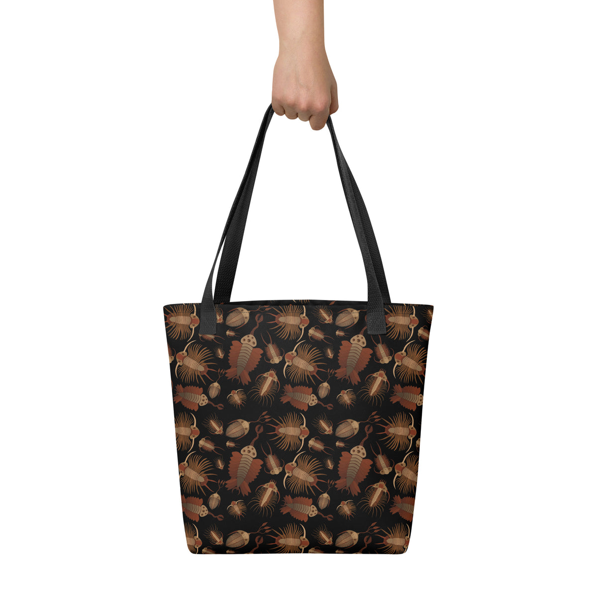 Cambrian Pattern Tote Bag - Black – ZOIC PalaeoTech Limited