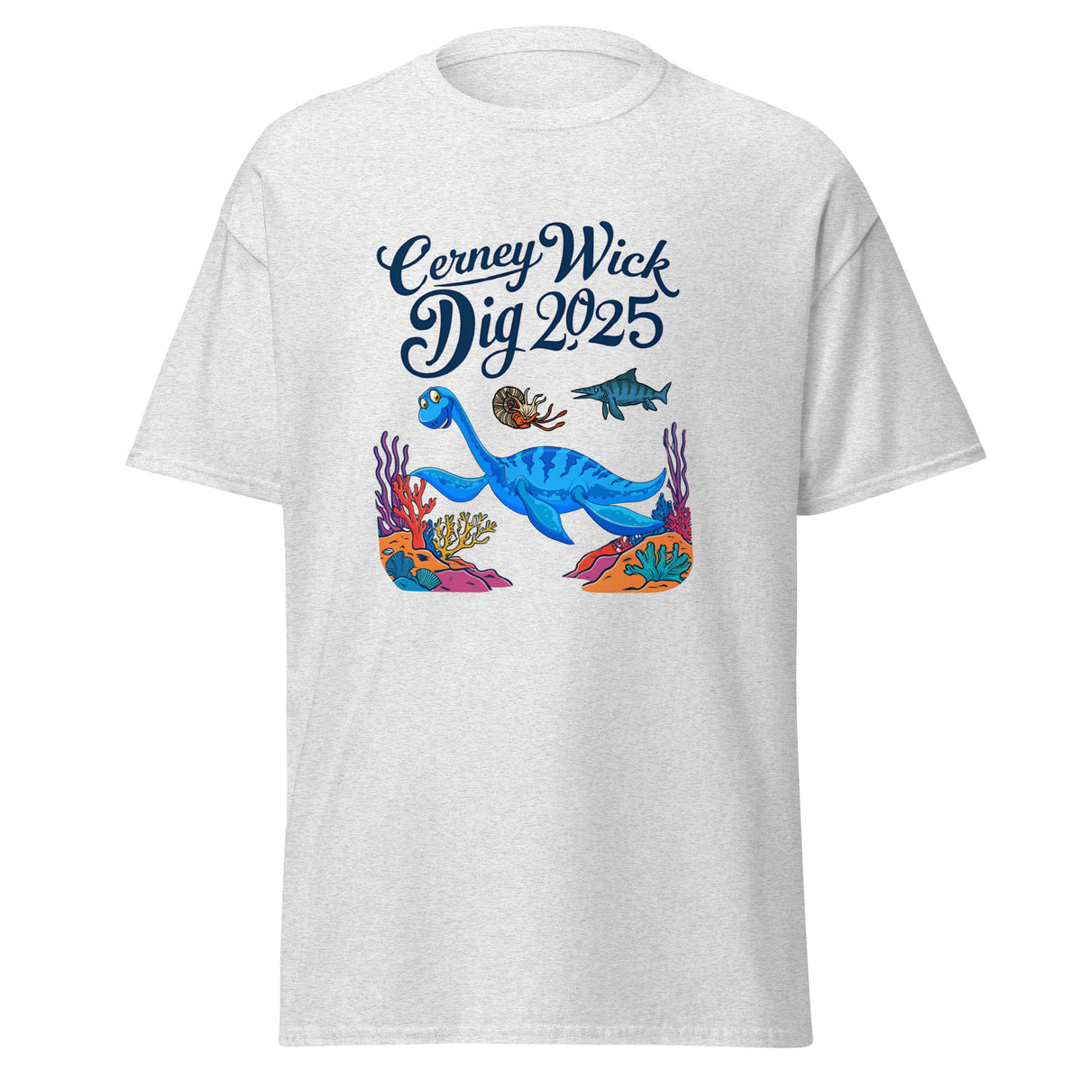 Cerney Wick Team Jurassic T-Shirt – ZOIC PalaeoTech Limited