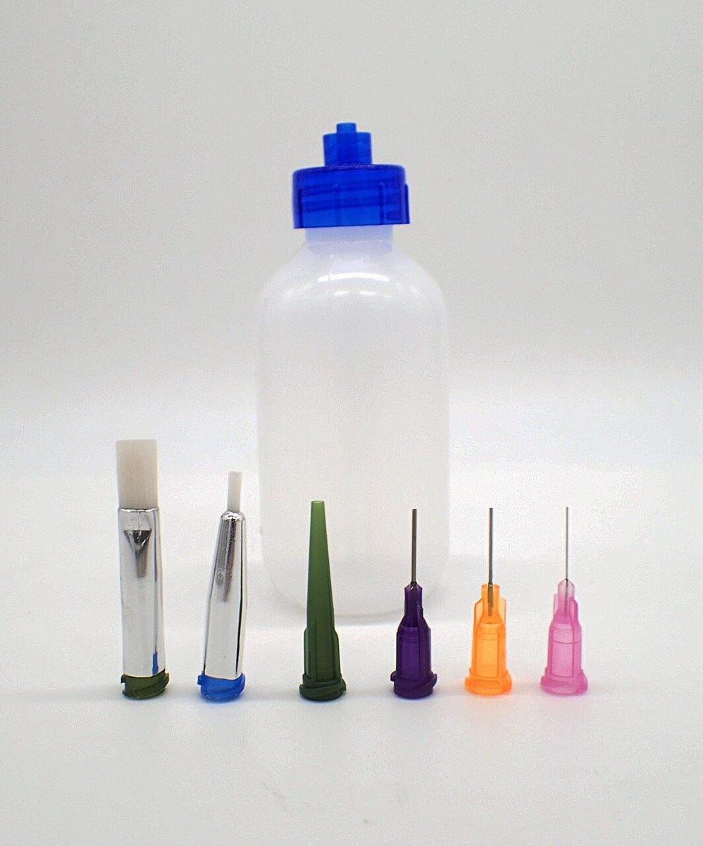 Precision Application Dispensing Bottles 60ml (with 4x Dispensing Tips ...