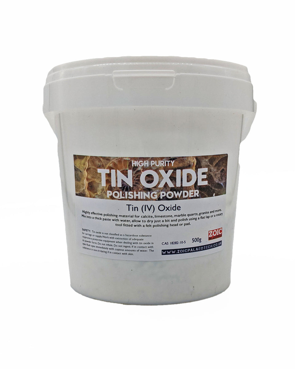 Tin Oxide Polishing Powder – ZOIC PalaeoTech Limited